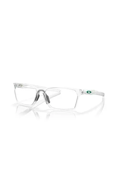 Oakley 57mm Rectangle Eyeglasses - Transparent
