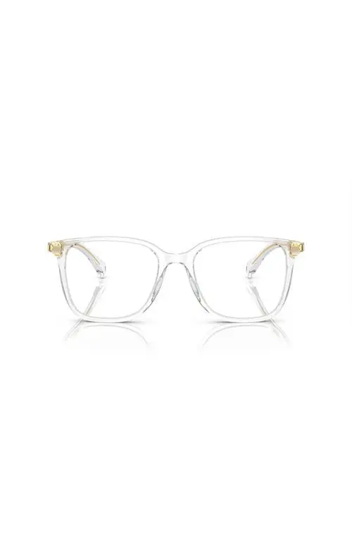 Ralph Lauren 55mm Square Full Rim Eyeglasses - Transparent