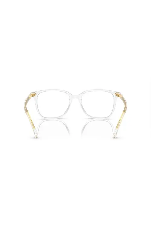 Ralph Lauren 55mm Square Full Rim Eyeglasses - Transparent