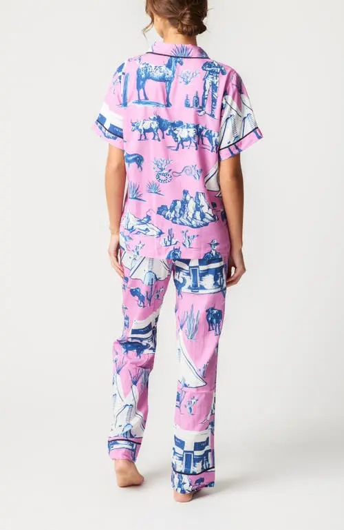 KATIE KIME Marfa Toile Pants Set - Pink