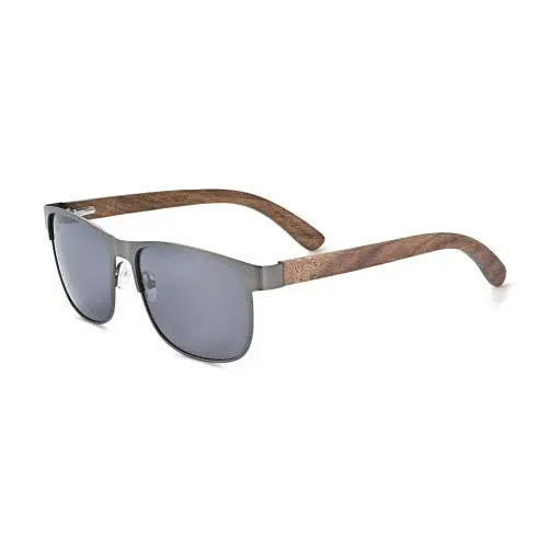 EARTH WOOD Reine Polarized Sunglasses - Walnut/brown