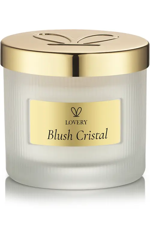 LOVERY Luxury Scented Soy Candle - Blush Cristal