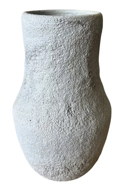 GINA DESANTIS CERAMICS Leda Crater Vase - Gray