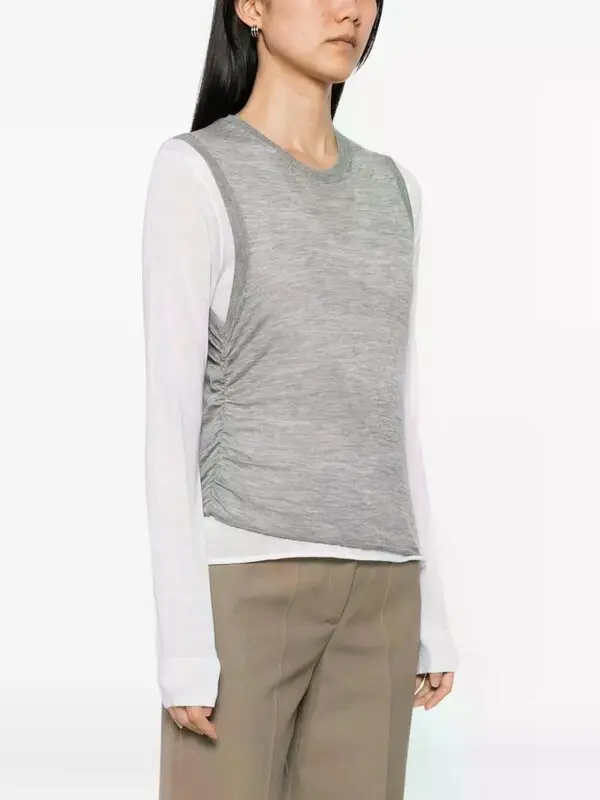 Loewe Draped Cashmere Top