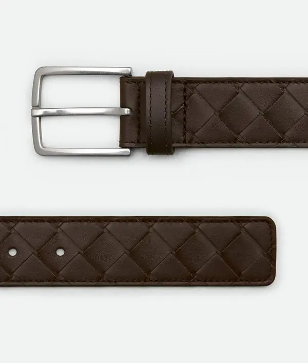 Bottega Veneta Intrecciato Leather Belt