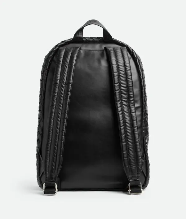 Bottega Veneta Intrecciato Backpack - Black