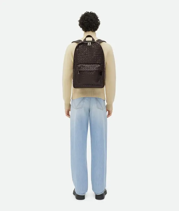 Bottega Veneta Intrecciato Backpack - Fondant