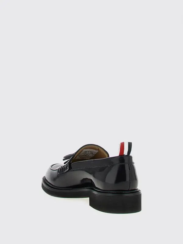 Thom Browne Leather Tassel Loafers - Black