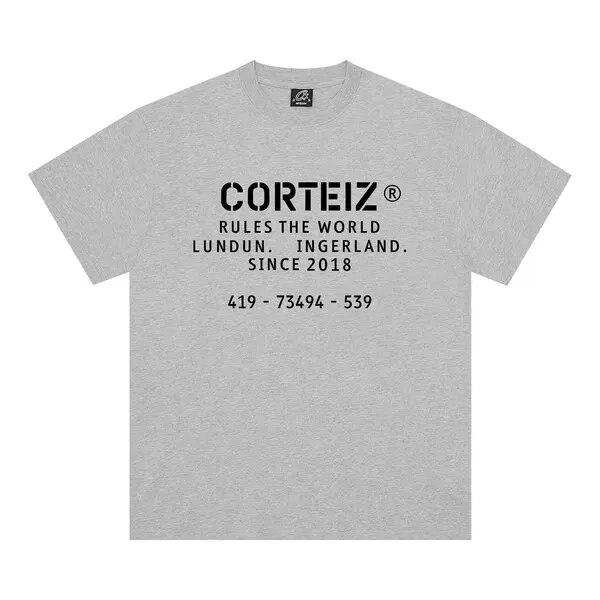 CORTEIZ Og Stencil Tee - Grey