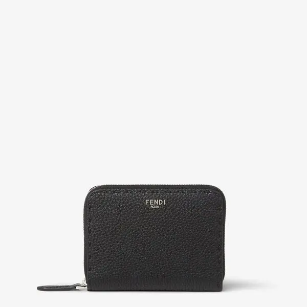 Fendi Selleria Zipped Wallet - Black