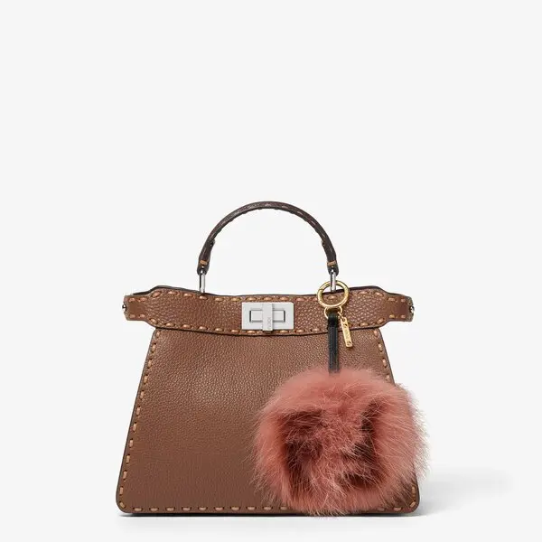 Fendi Pompom Charm - Pink