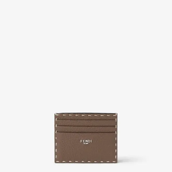 Fendi Selleria Card Holder - Brown