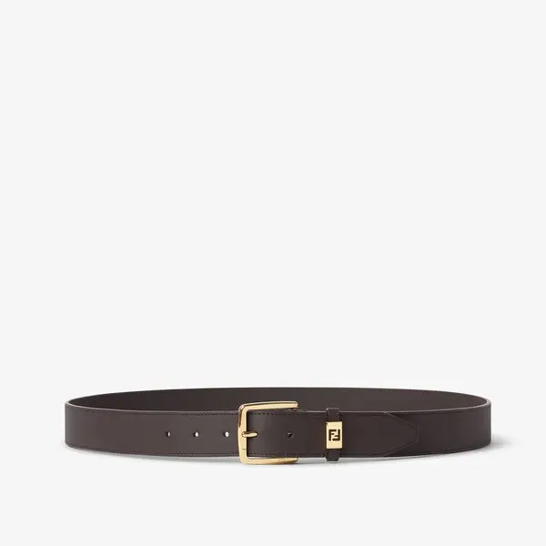 Fendi Ff Belt - Brown