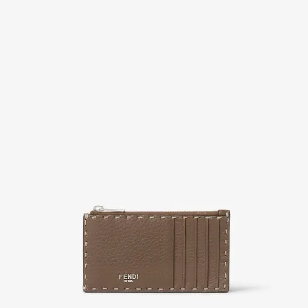 Fendi Selleria Card Holder - Brown