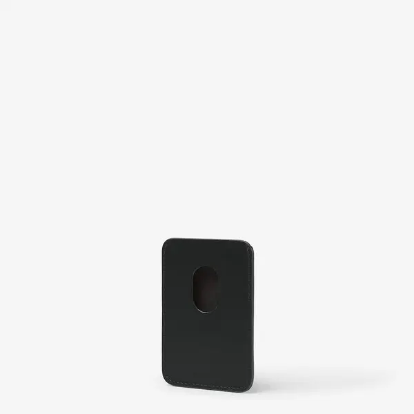 Fendi Ff Squared Magsafe Card Holder - Black