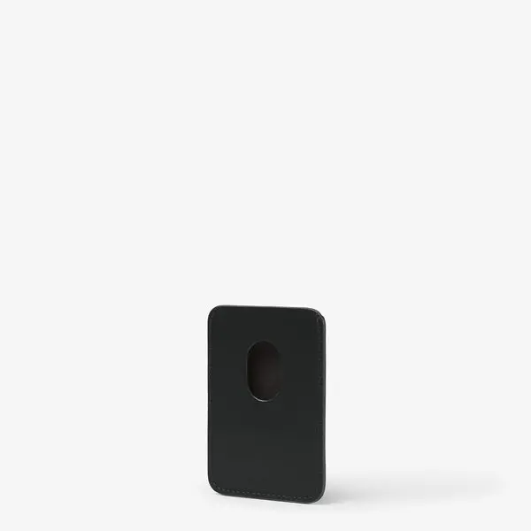 Fendi Ff Squared Magsafe Card Holder - Black