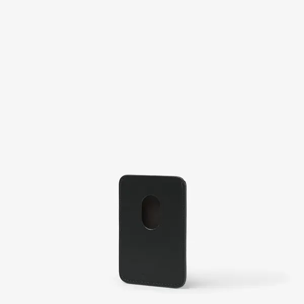 Fendi Ff Squared Magsafe Card Holder - Black