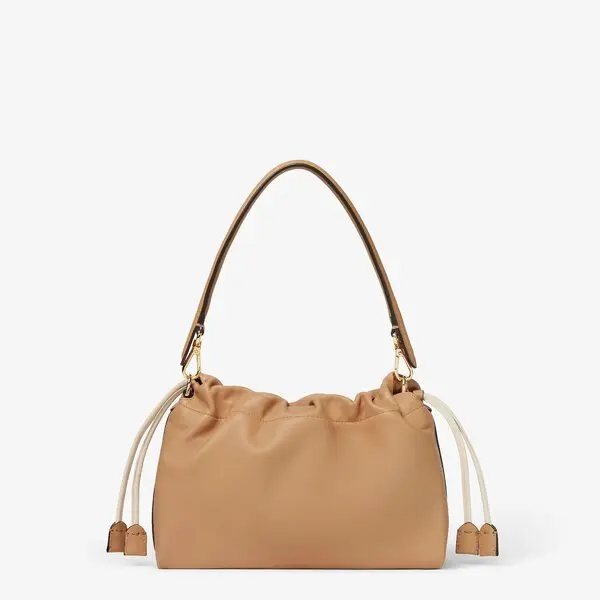 Fendi Mamma Baguette Medium Bag - Beige