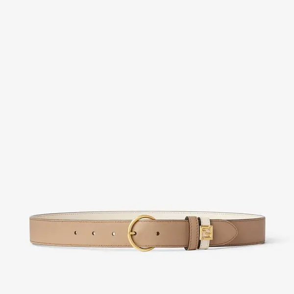 Fendi Reversible Leather Belt - Multicolour