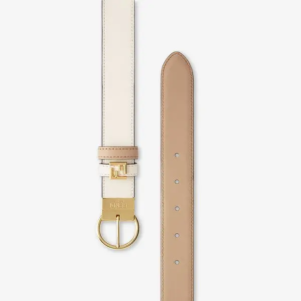 Fendi Reversible Leather Belt - Multicolour