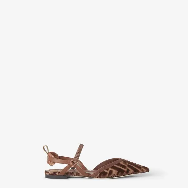 Fendi Colibrì Lite Flats - Brown