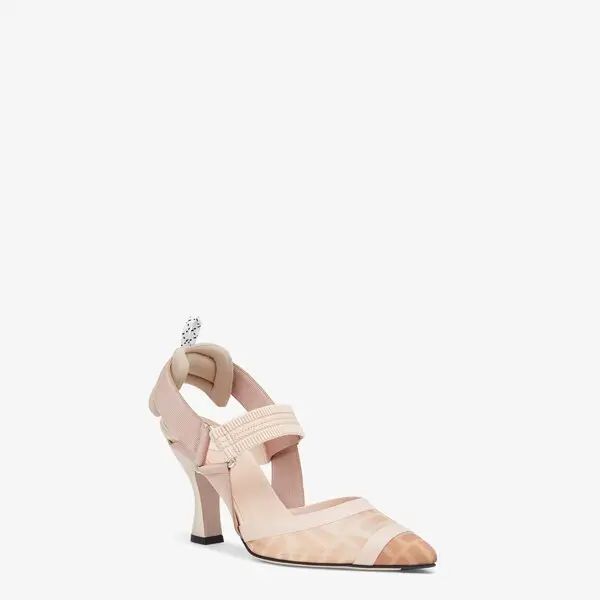 Fendi Colibrì Slingbacks With Ff Motif