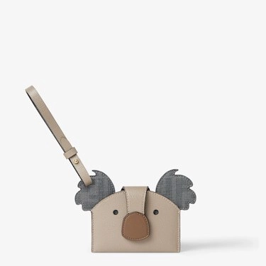Fendi Best Friends Forever Card Case - Grey