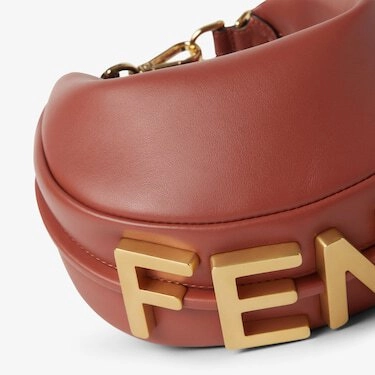 Fendi Fendigraphy Mini Hobo Bag - Brown