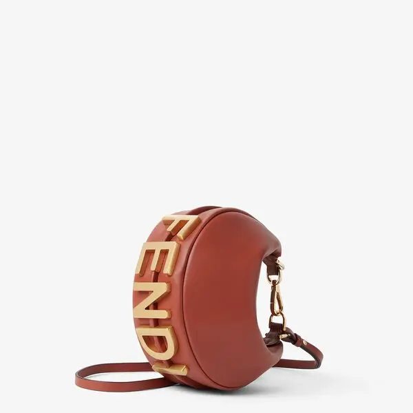 Fendi Fendigraphy Mini Hobo Bag - Brown