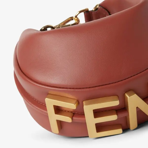 Fendi Fendigraphy Mini Hobo Bag - Brown