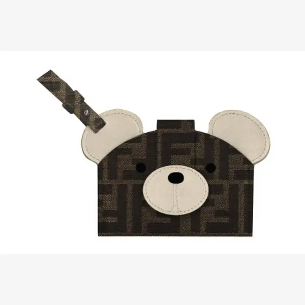 Fendi Best Friends Forever Card Case - Brown