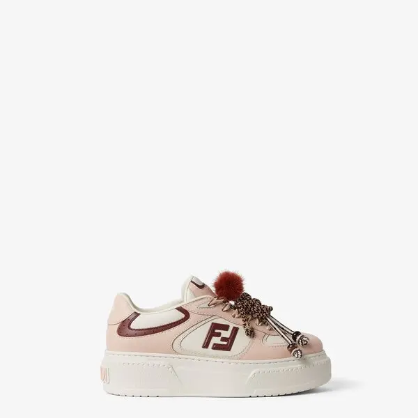 Fendi Match Lace-up Trainers