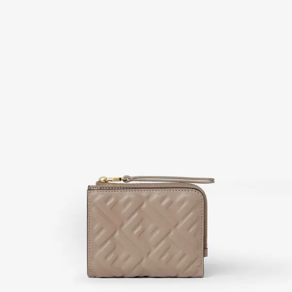 Fendi Slim Baguette Wallet - Grey