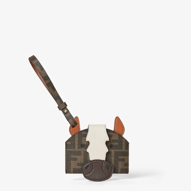 Fendi Best Friends Forever Card Case - Brown