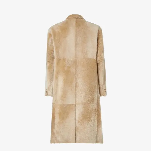 Fendi Long Shearling Coat