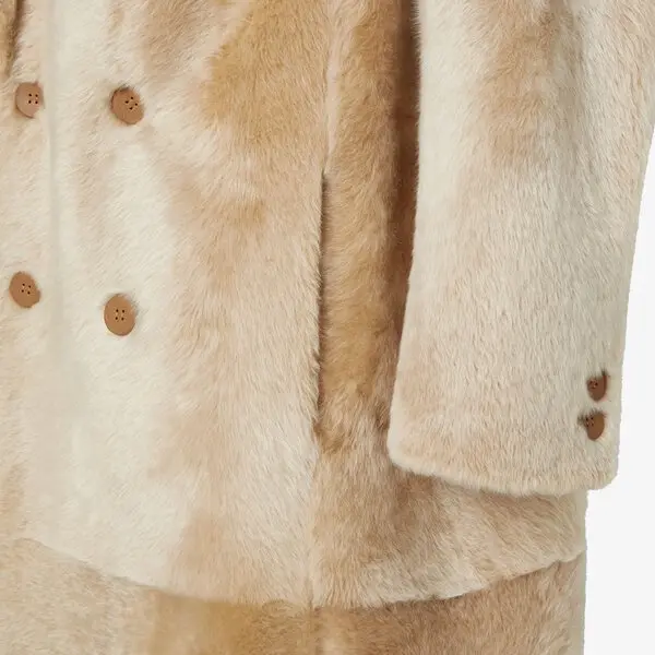 Fendi Long Shearling Coat
