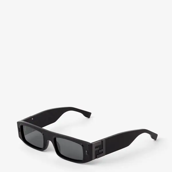 Fendi Ff Squared Sunglasses - Black