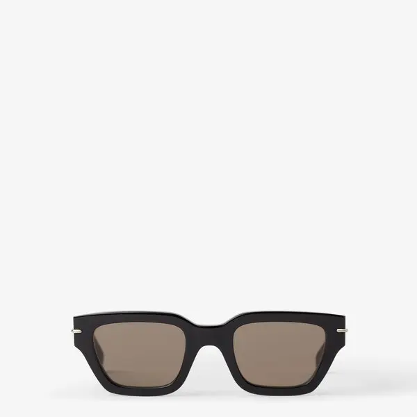 Fendi Selleria Square Frame Sunglasses - Black