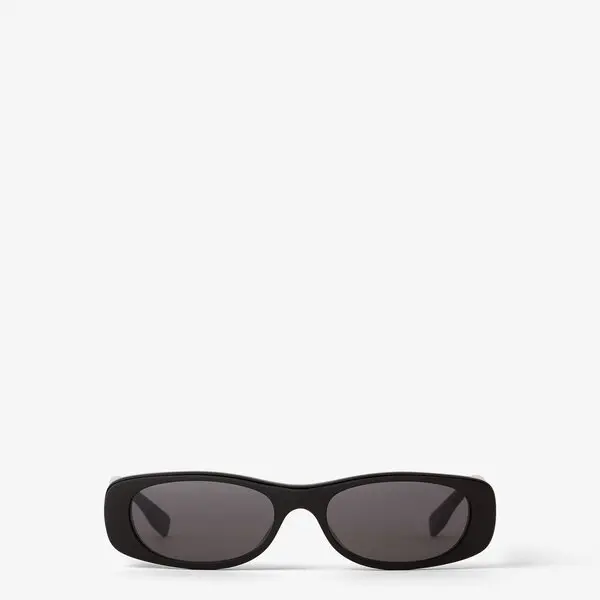 Fendi Squared Ff Sunglasses - Black