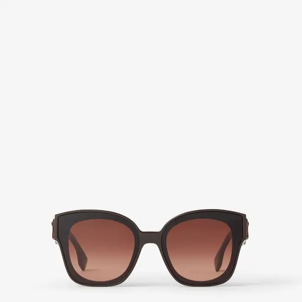 Fendi Square First Eyeglasses - Brown