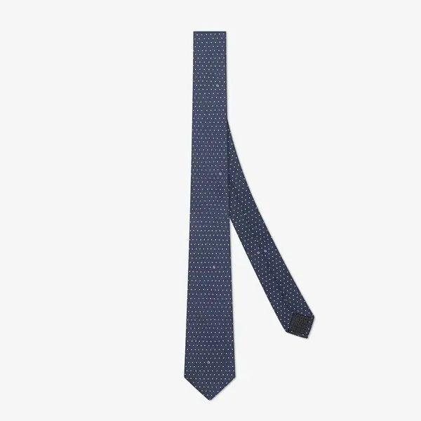 Fendi Silk Neck Tie - Blue