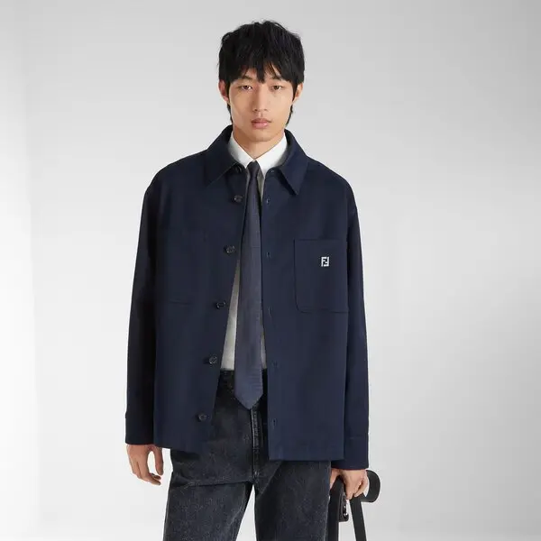 Fendi Blouson - Blue
