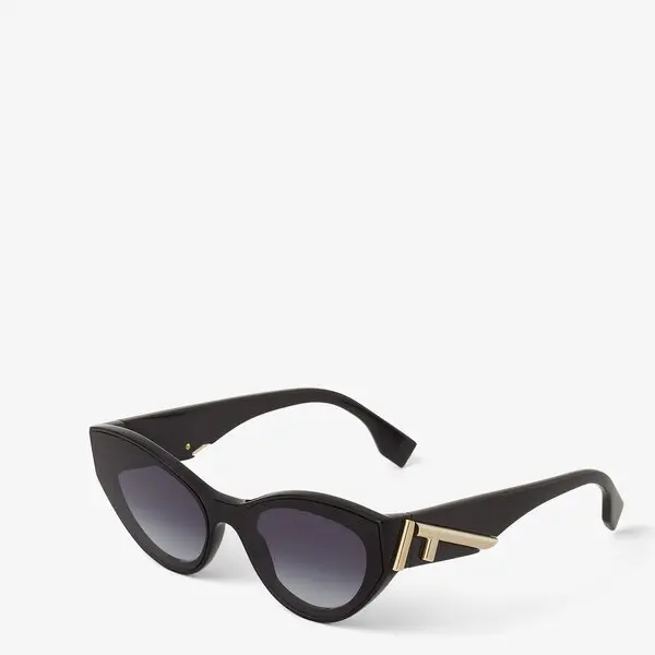 Fendi First Cat-eye Sunglasses - Black