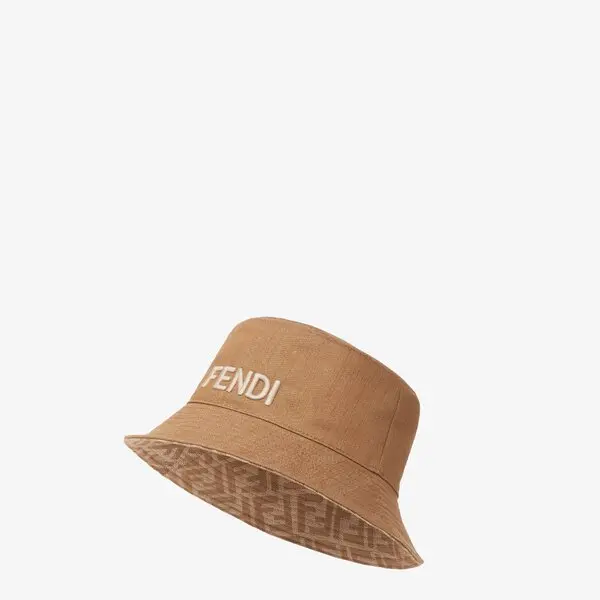 Fendi Bucket Hat - Brown