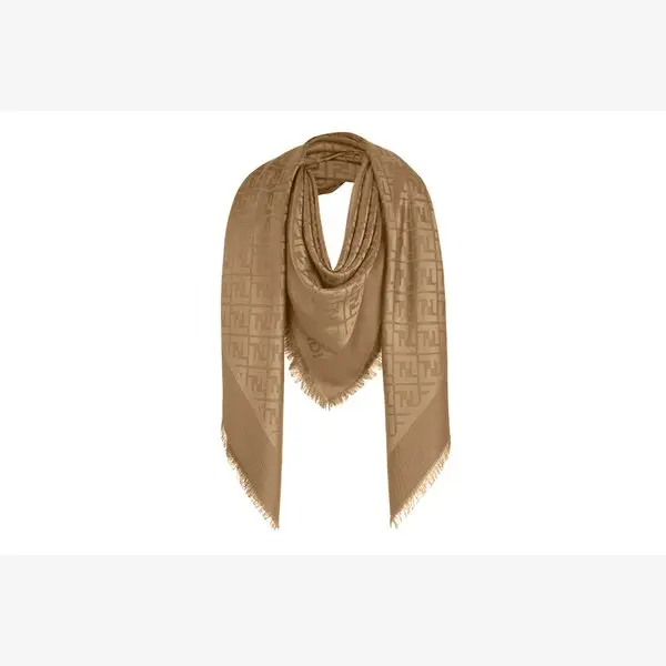 Fendi Ff Shawl - Brown
