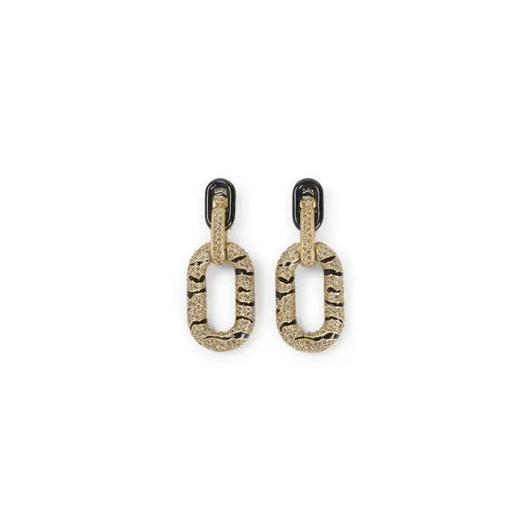 Roberto Cavalli Roar Earrings - Grey