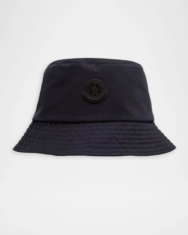 Moncler Reversible Bucket Hat - Dark Blue