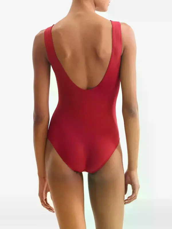 ERES Icône Button-front Tank Swimsuit - Red