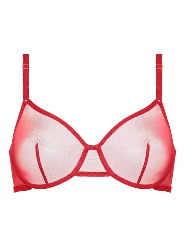ERES Eden Tonique Mesh Full-cup Bra - Red