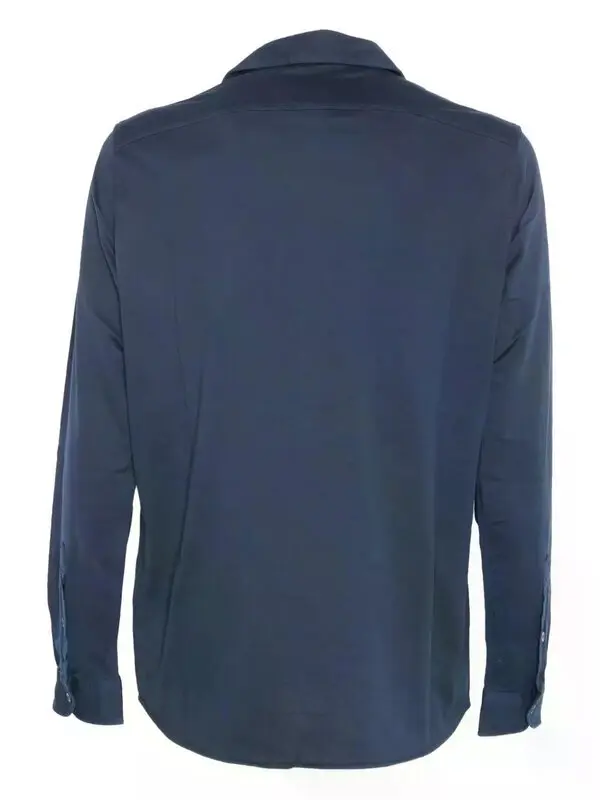 FILIPPO DE LAURENTIIS Cotton Shirt - Blue